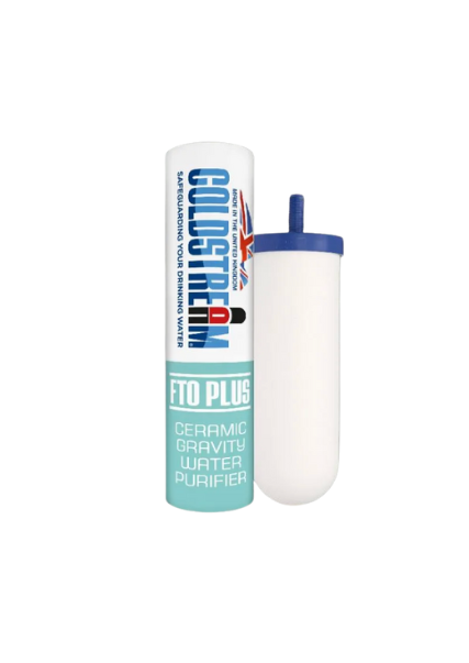 Coldstream FTO Plus ceramic 8" Gravity water filter — Water Land